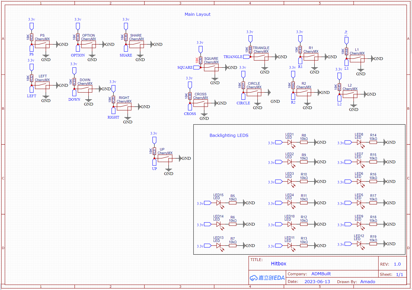 GitHub - AmadoJunior/HitBoxPCB